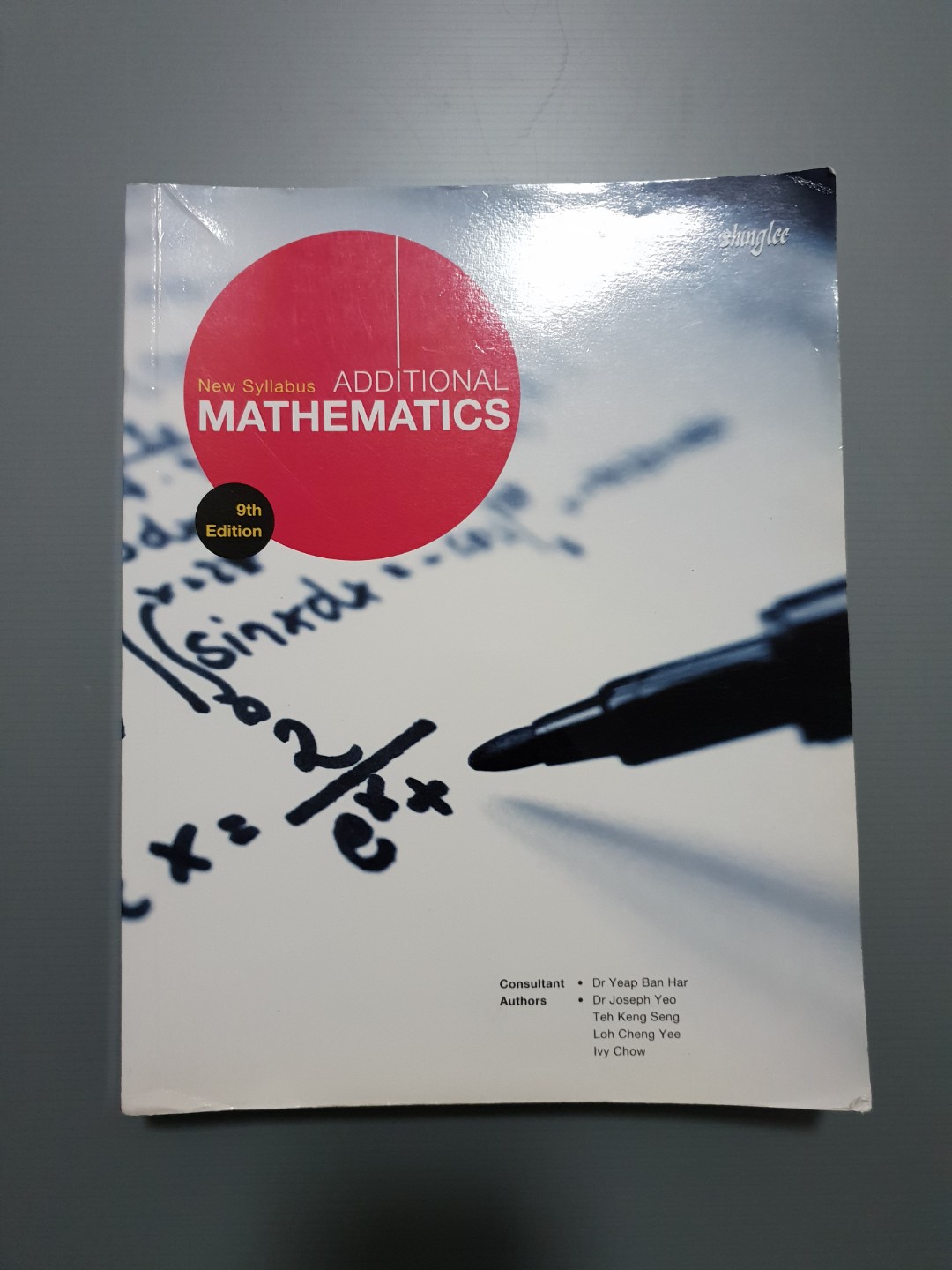 Shinglee Additional Mathematics Textbook, Hobbies & Toys, Books ...