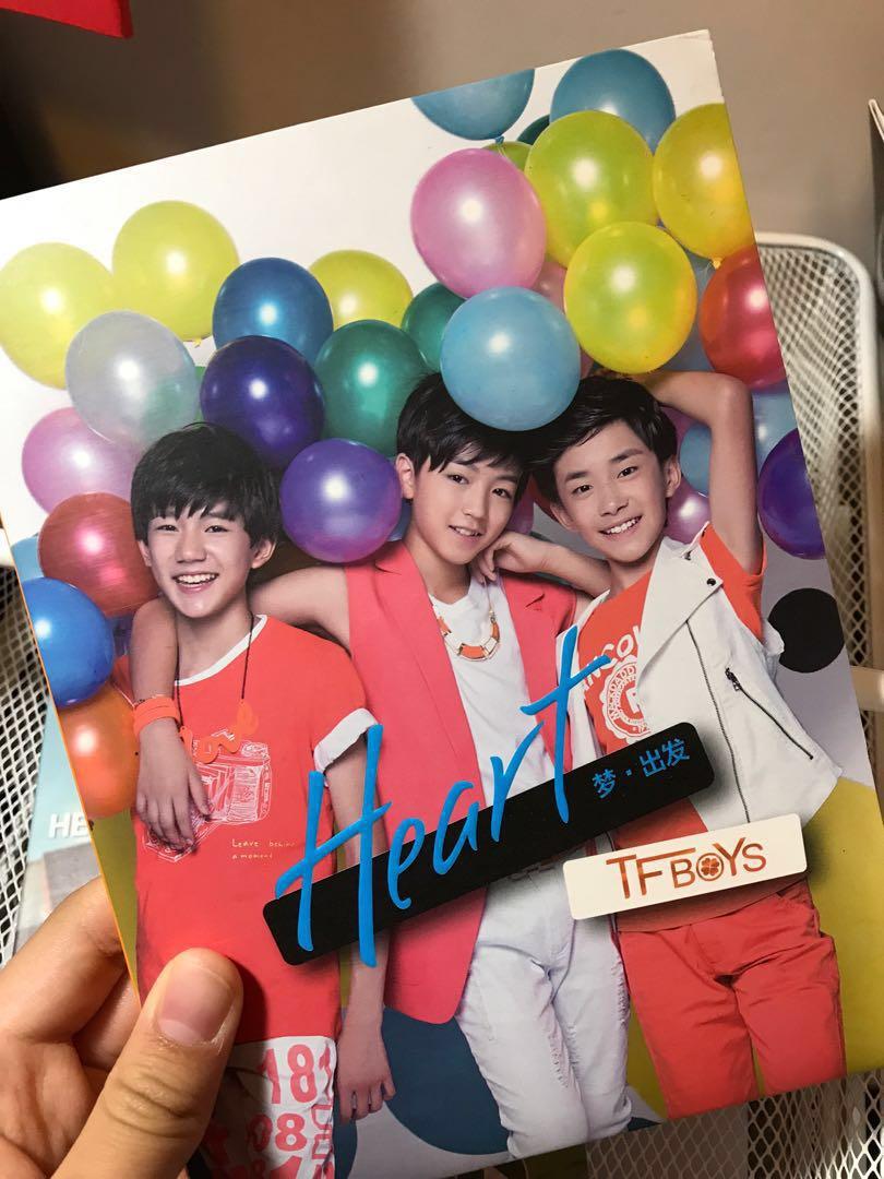 TFboys Heart夢出發 專輯+珍藏DVD在旋轉拍賣