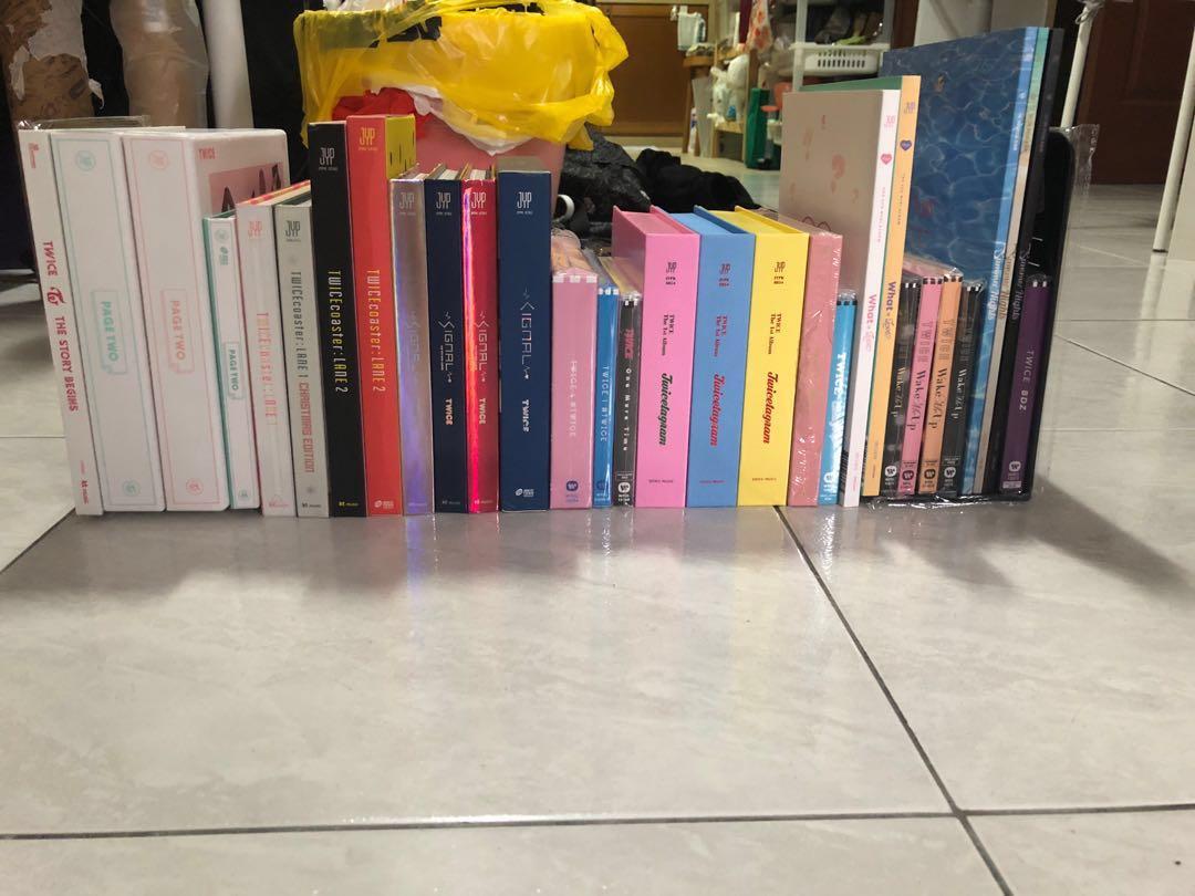Twice Albums Clearance SET, Hobbies & Toys, Memorabilia & Collectibles ...
