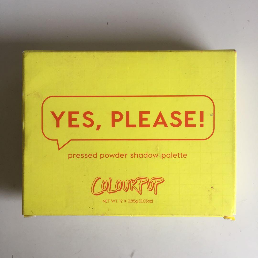 Yes, Please! Colourpop palette, Beauty & Personal Care, Face, Makeup on ...