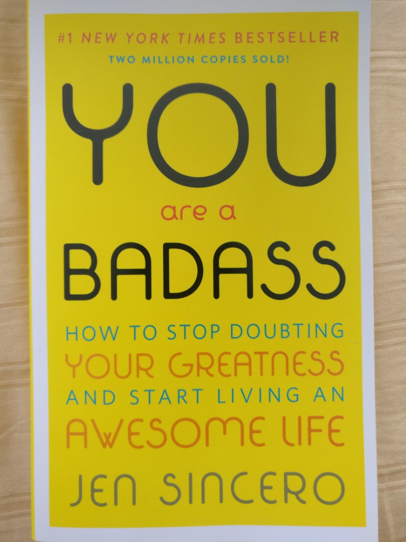 YOU are a badass, Hobbies & Toys, Books & Magazines, Fiction & Non ...