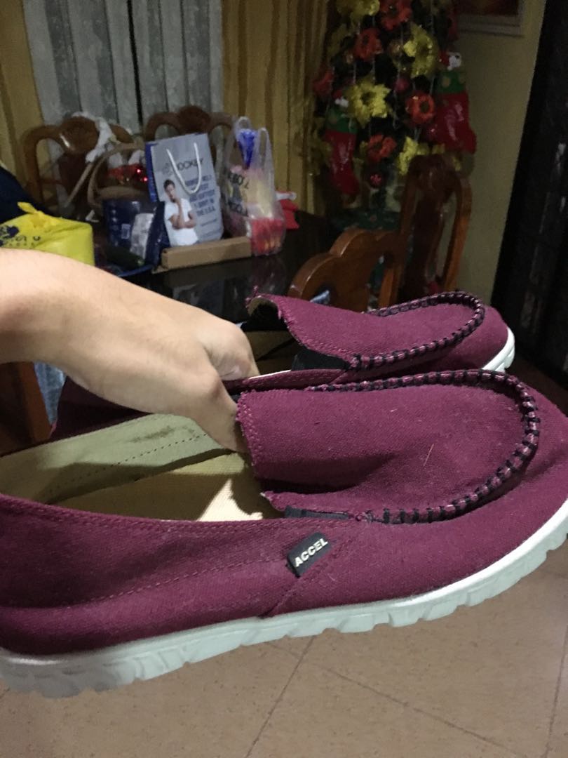 Accel Slip on Shoes, Men's Fashion, Footwear, Dress Shoes on Carousell