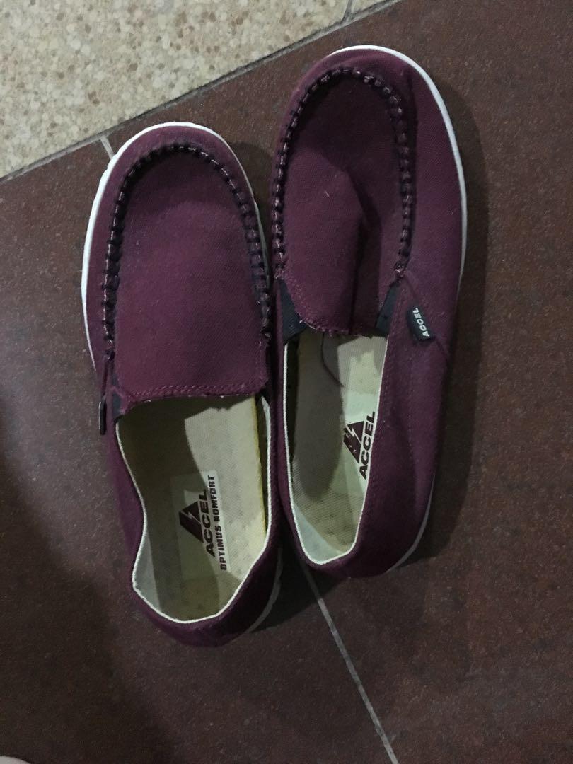 Accel Slip on Shoes, Men's Fashion, Footwear, Dress Shoes on Carousell