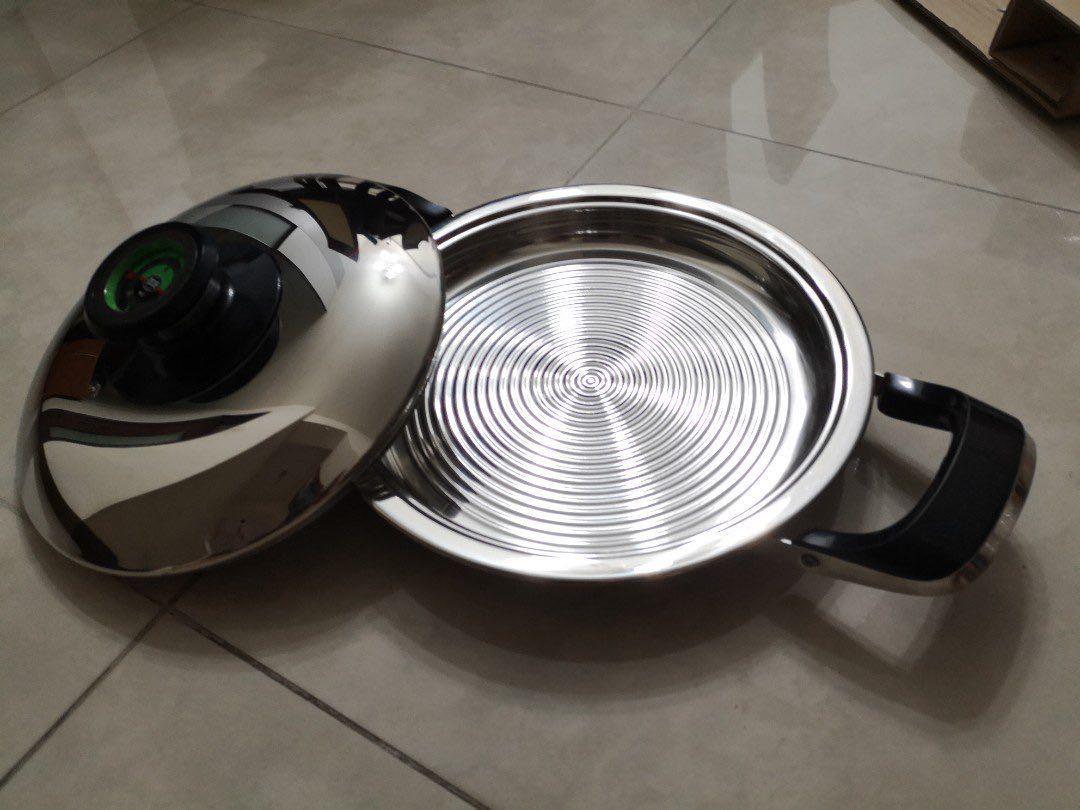 AMC 20cm stainless steel pancake pan, Furniture & Home Living ...