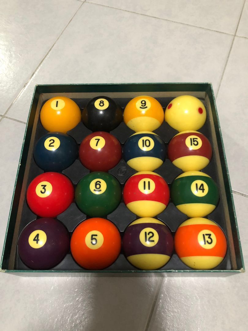 Aramith Pool Balls, Sports Equipment, Sports & Games, Billiards ...