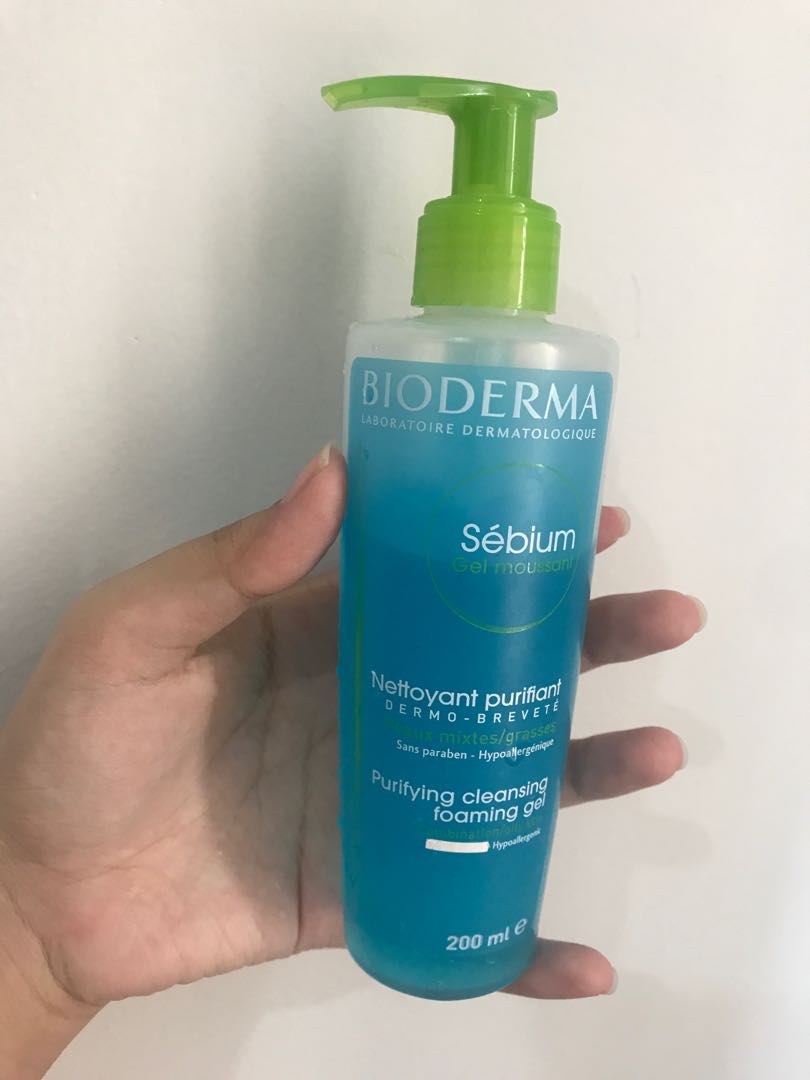 Bioderma Sebium Gel Moussant Cleanser Facewash, Kesehatan & Kecantikan ...