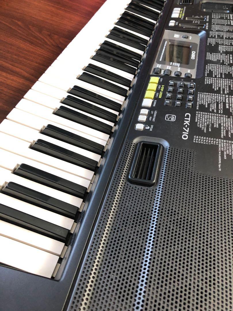 Casio CTK-710 Electronic Keyboard, Hobbies & Toys, Music & Media ...