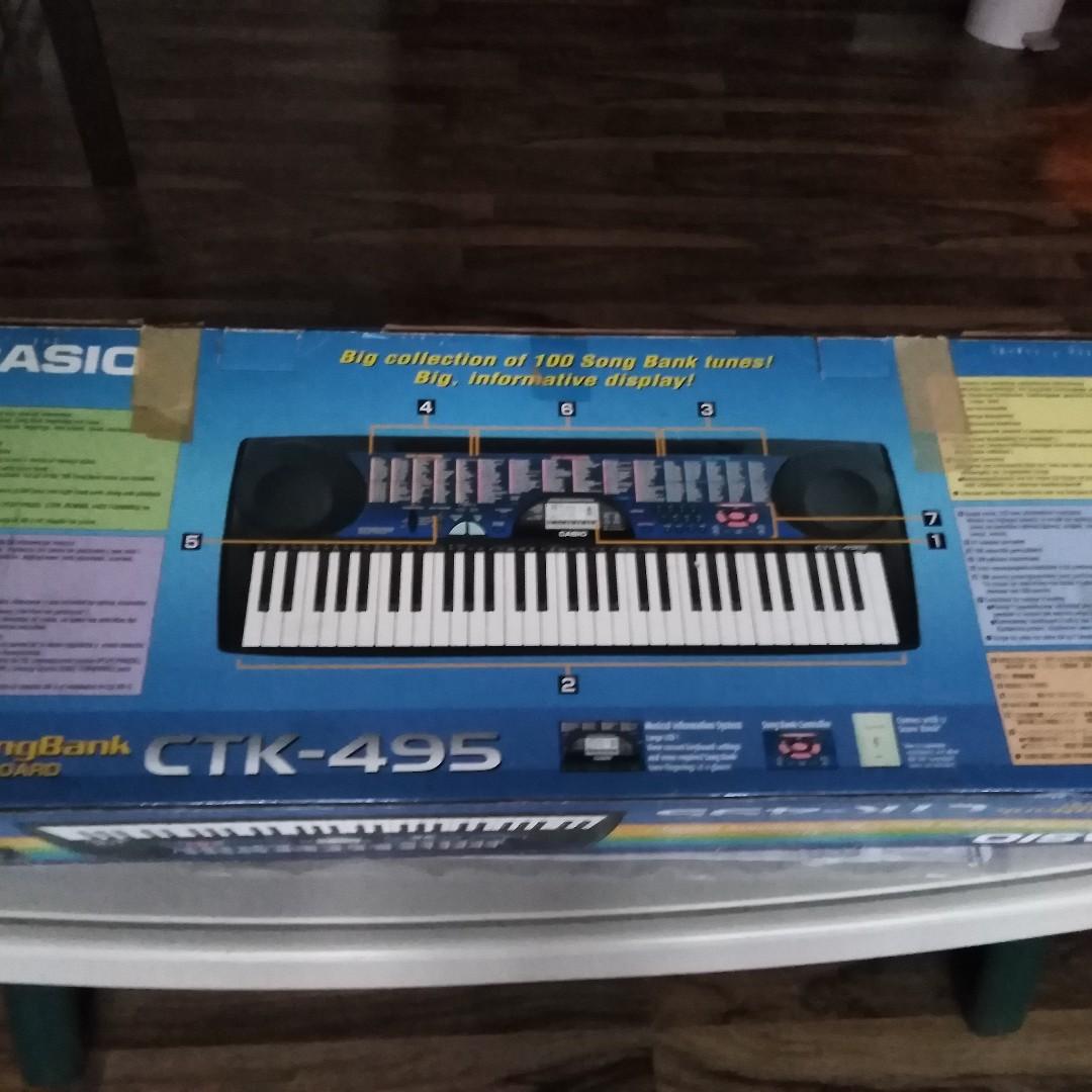 Casio CTK 495 Keyboard for Sale, Computers & Tech, Parts & Accessories ...
