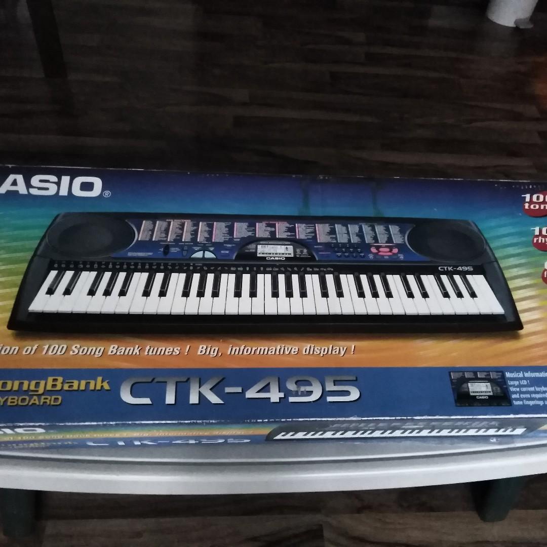 Casio CTK 495 Keyboard for Sale, Computers & Tech, Parts & Accessories, Computer Keyboard on ...