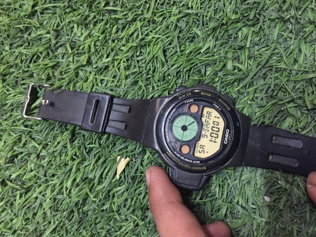 Casio prayer compass, Men's Fashion, Watches & Accessories, Watches on ...