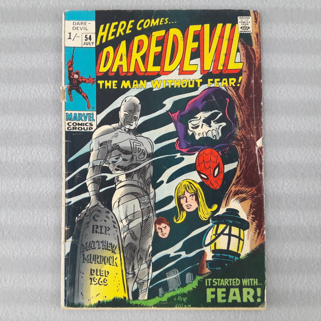 Daredevil #54, Hobbies & Toys, Memorabilia & Collectibles, Vintage ...