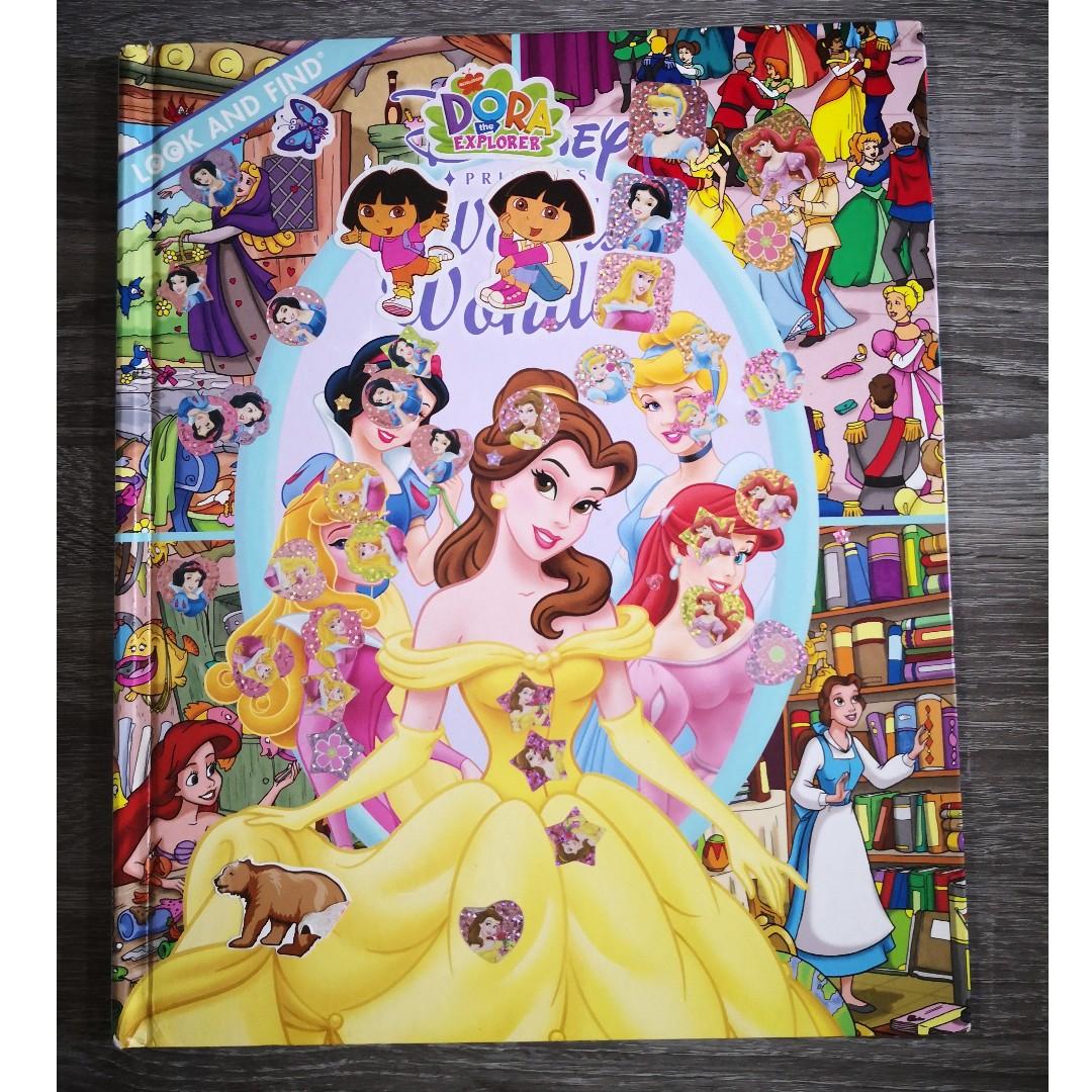 Disney Princess Look & Find book, Books & Stationery, Children's Books ...