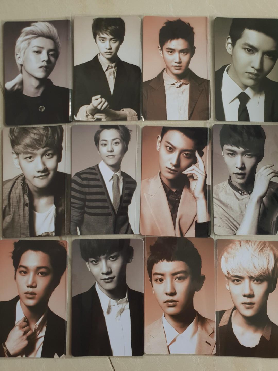 Exo Photocards, Hobbies & Toys, Memorabilia & Collectibles, K-Wave on ...