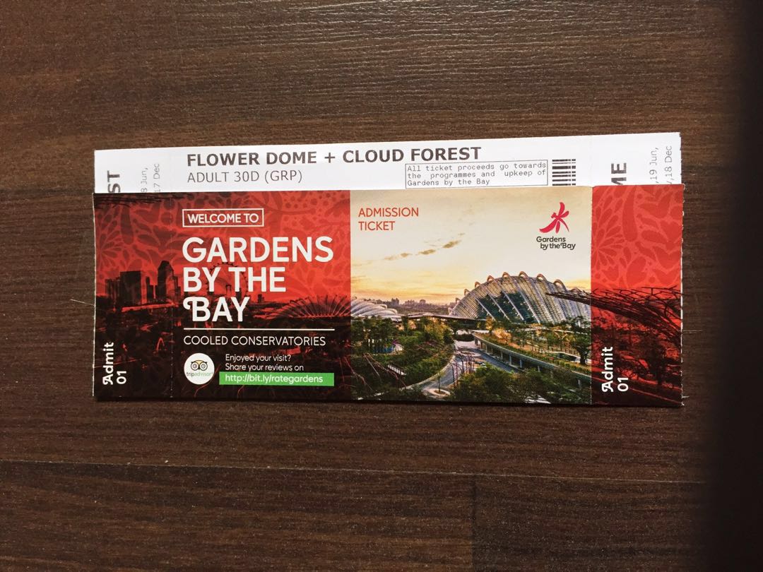 Gardens By The Bay (Adult Ticket), Tickets & Vouchers, Local ...