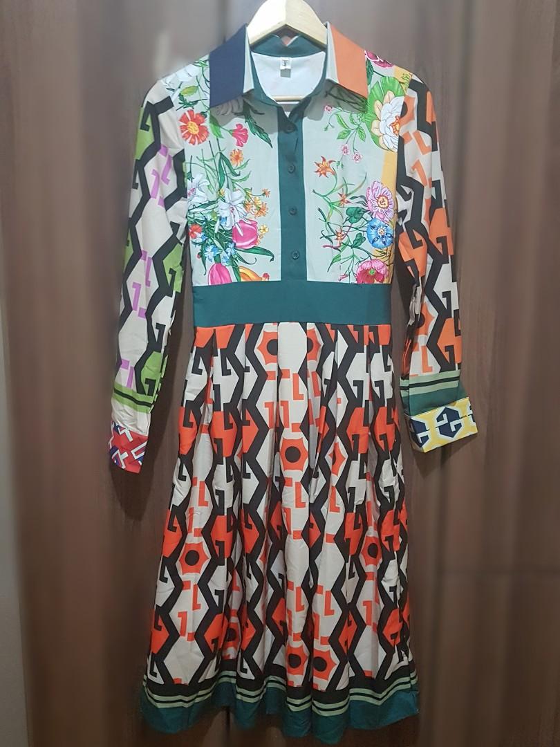 Gucci inspired dress, Women's Fashion, Dresses & Sets, Dresses on Carousell