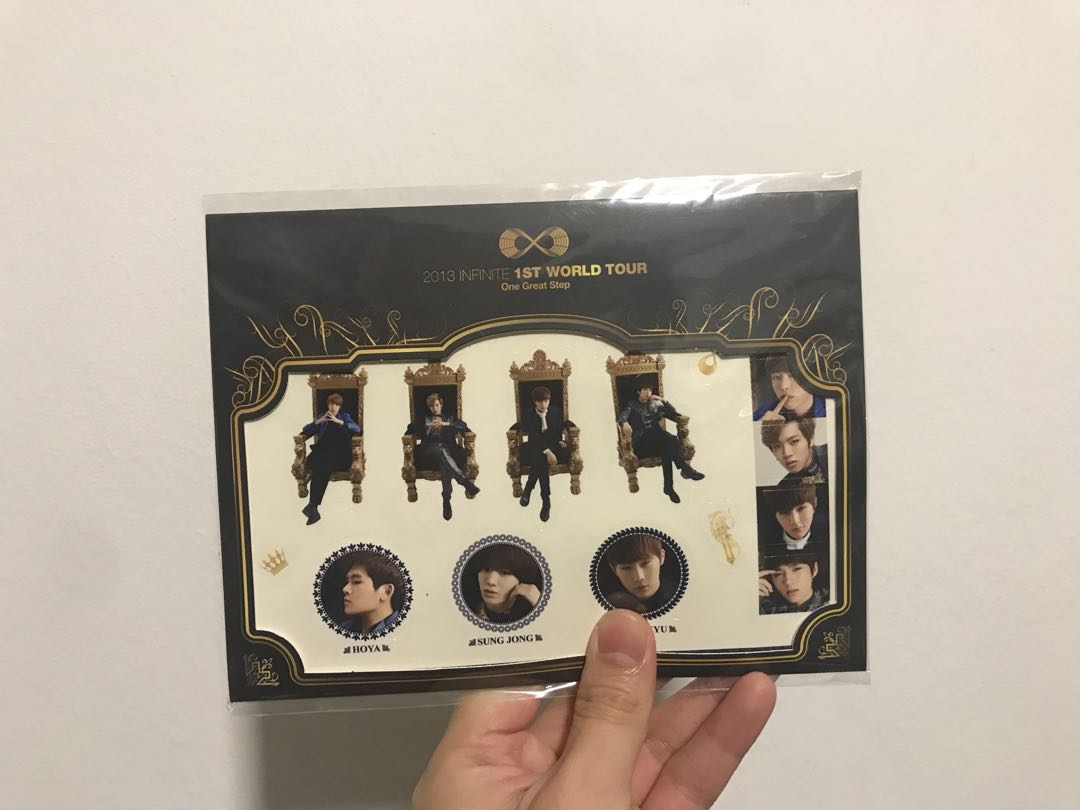 Infinite stickers & magazine, Hobbies & Toys, Memorabilia ...