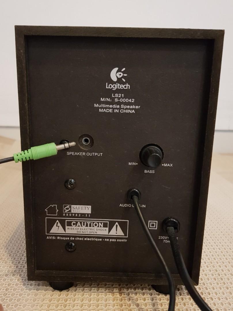 Logitech Bass and sound speaker, Audio, Soundbars, Speakers ...