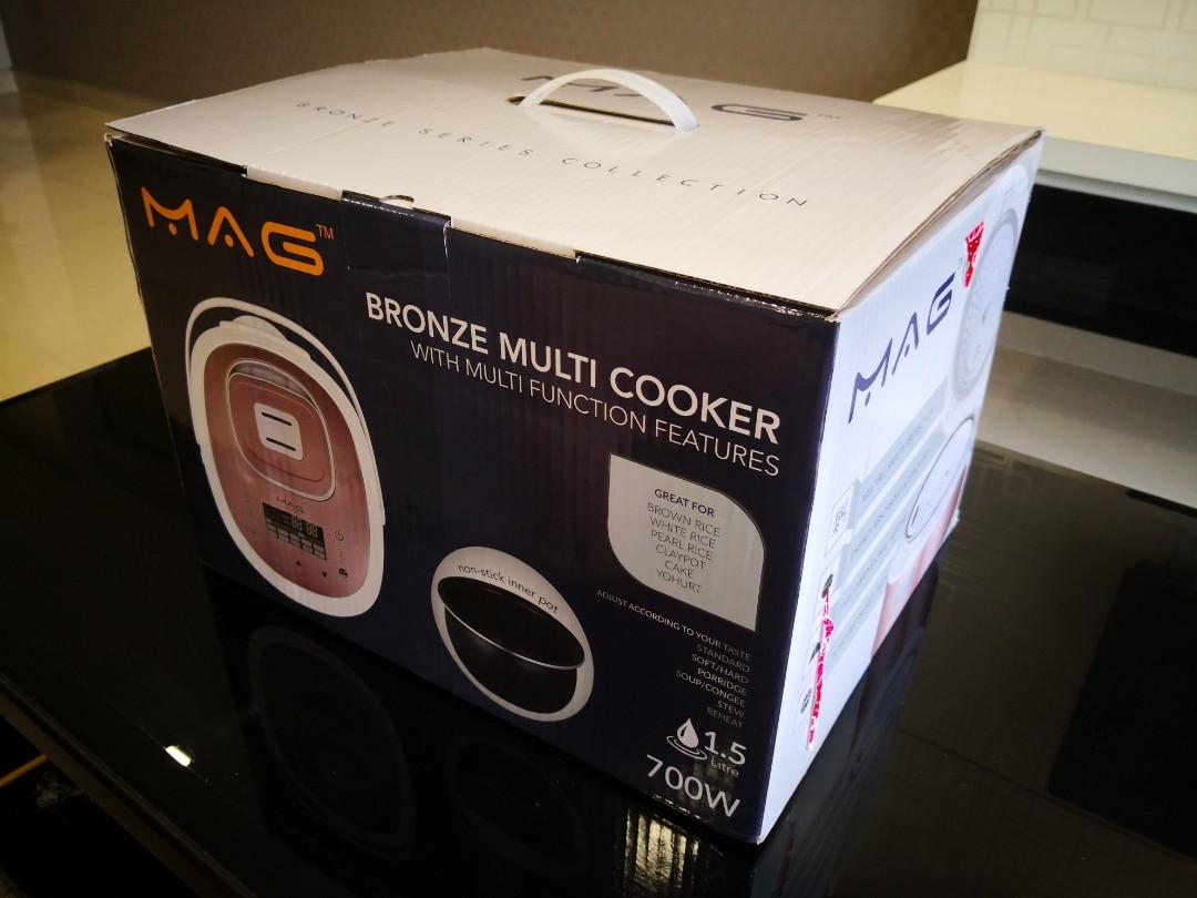 MAG Multi Cooker New in Box (Bronze Series Collection), TV & Home ...