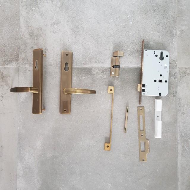 Main door lock (full set), Furniture & Home Living, Furniture, Other ...
