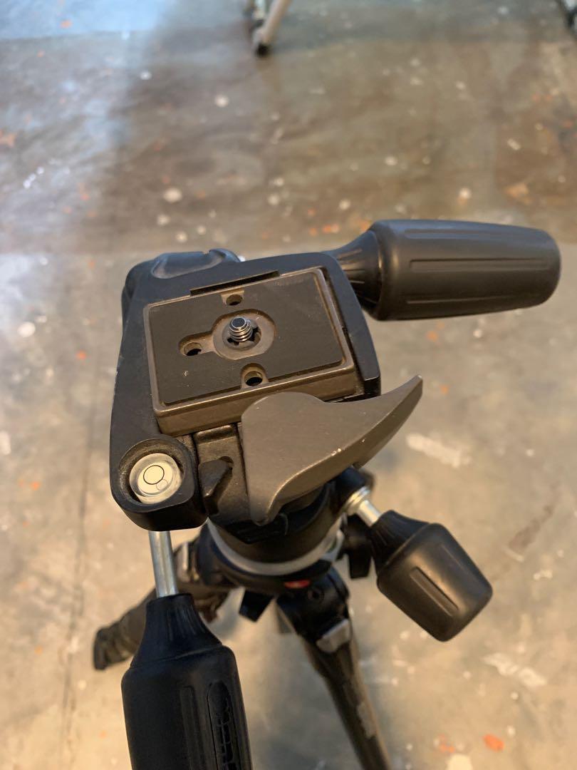Manfrotto 190XPROB + 804RC2 Head, Photography, Photography Accessories ...
