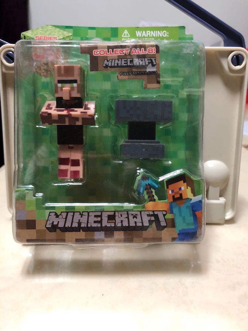 Minecraft mini figure, Hobbies & Toys, Toys & Games on Carousell