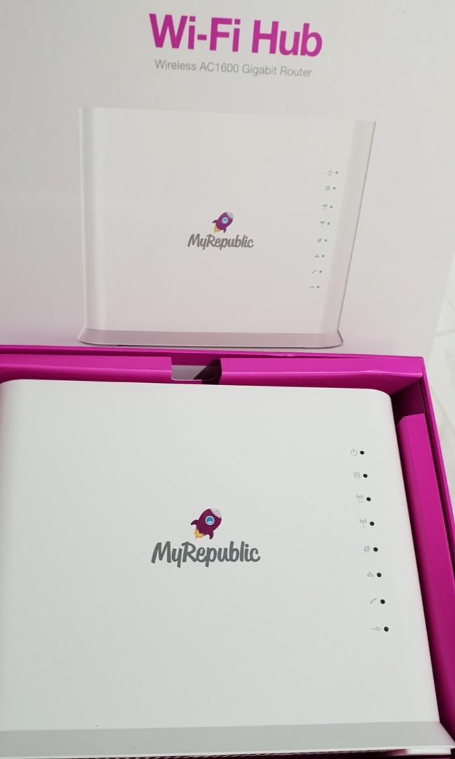 MyRepublic Wi-Fi Hub, Computers & Tech, Parts & Accessories, Networking ...