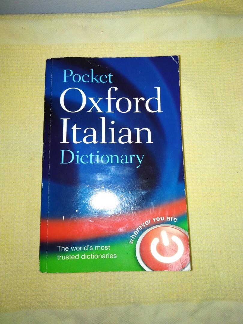 Oxford Italian-English Dictionary, Hobbies & Toys, Books & Magazines ...