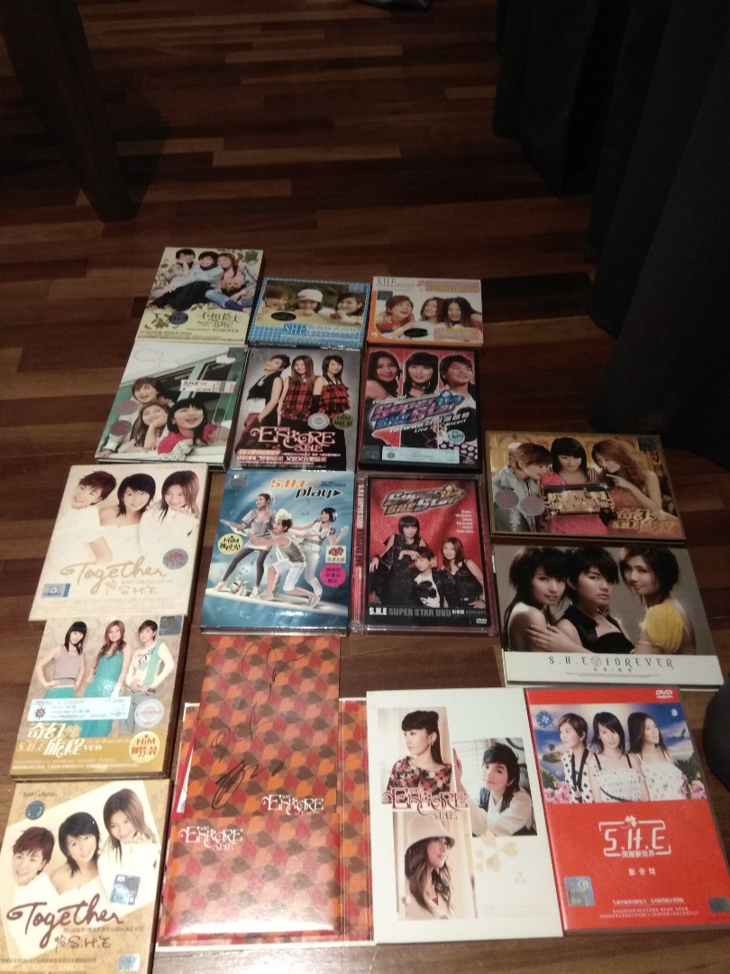 S. H. E bundle full set album, Hobbies & Toys, Music & Media, CDs ...
