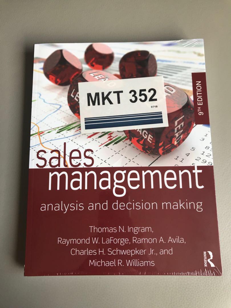 Sales Management textbook 9th edition, Hobbies & Toys, Books ...
