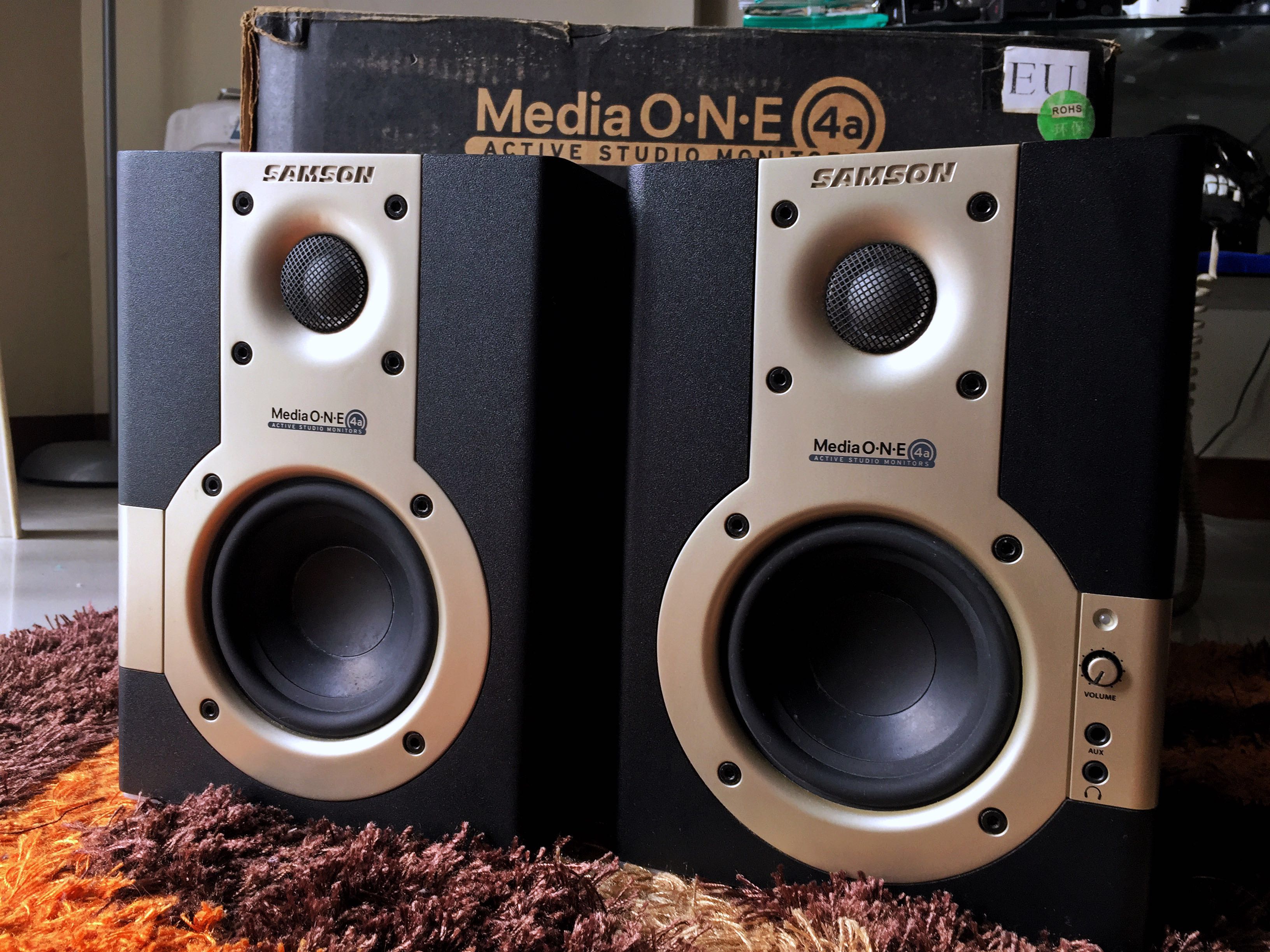 Samson MediaOne 4a Active Studio Monitors, Audio, Other Audio Equipment ...