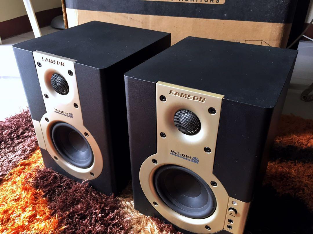Samson MediaOne 4a Active Studio Monitors, Audio, Other Audio Equipment ...