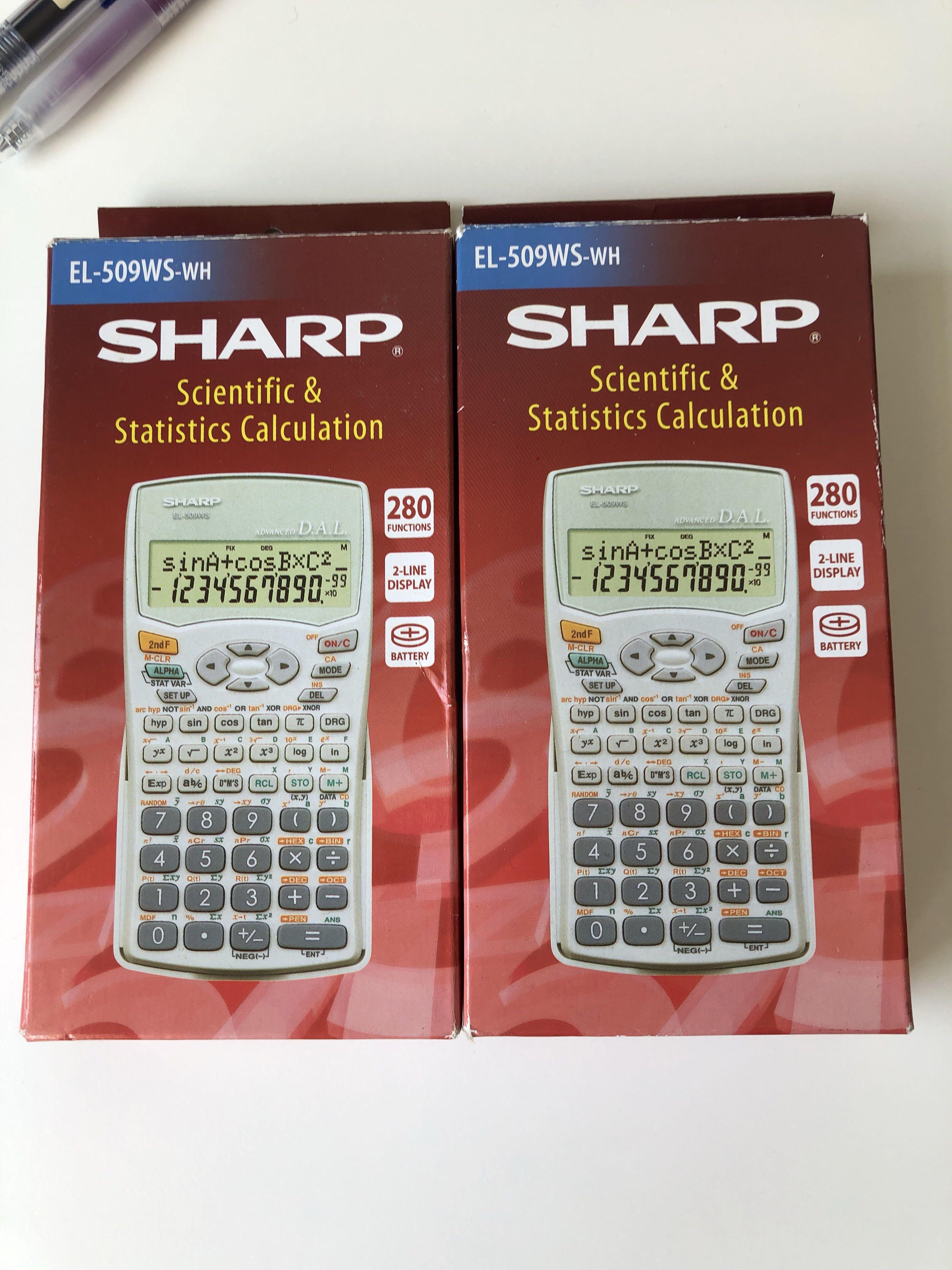 Sharp Scientific Calculator, Computers & Tech, Office & Business Technology on Carousell