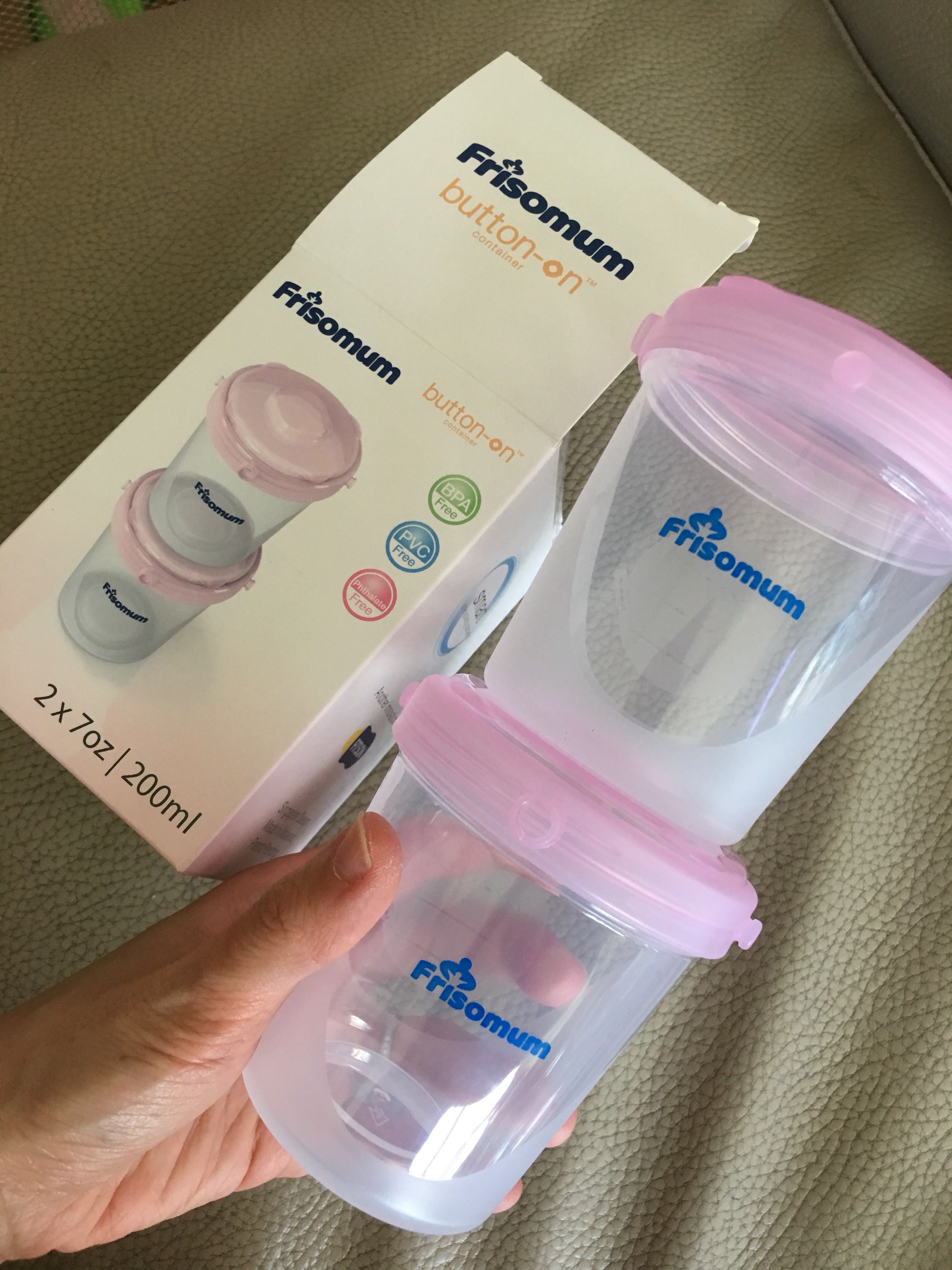Smart Interlocking Breastmilk Stackable Storage Container 200ml, Babies ...