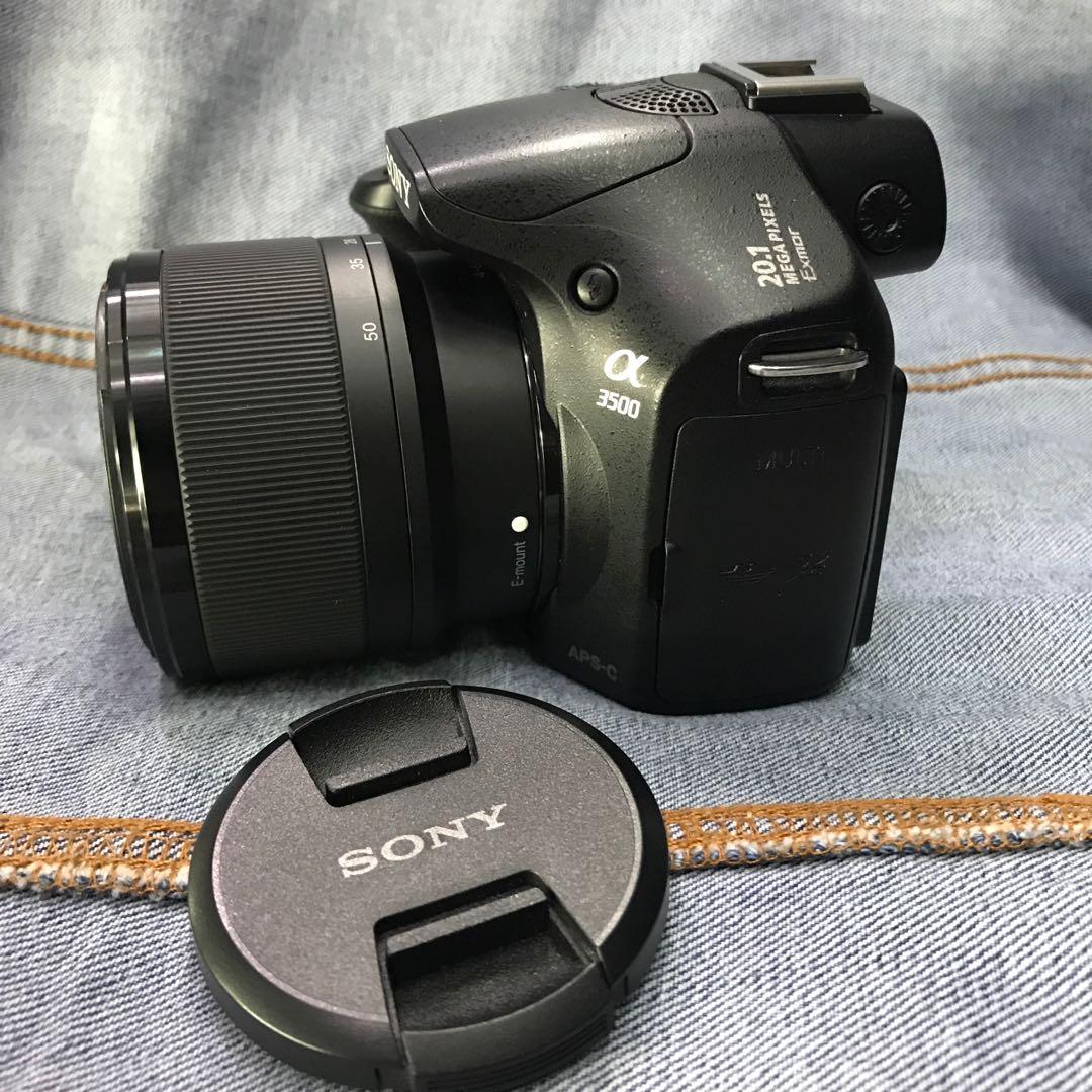 Sony alpha A3500 with 18-50mm kit and accessories, Photography ...
