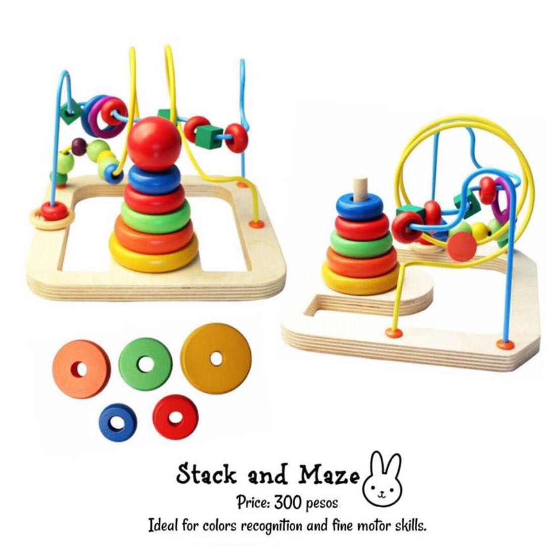 Stack and Maze - 300 pesos, Babies & Kids, Infant Playtime on Carousell