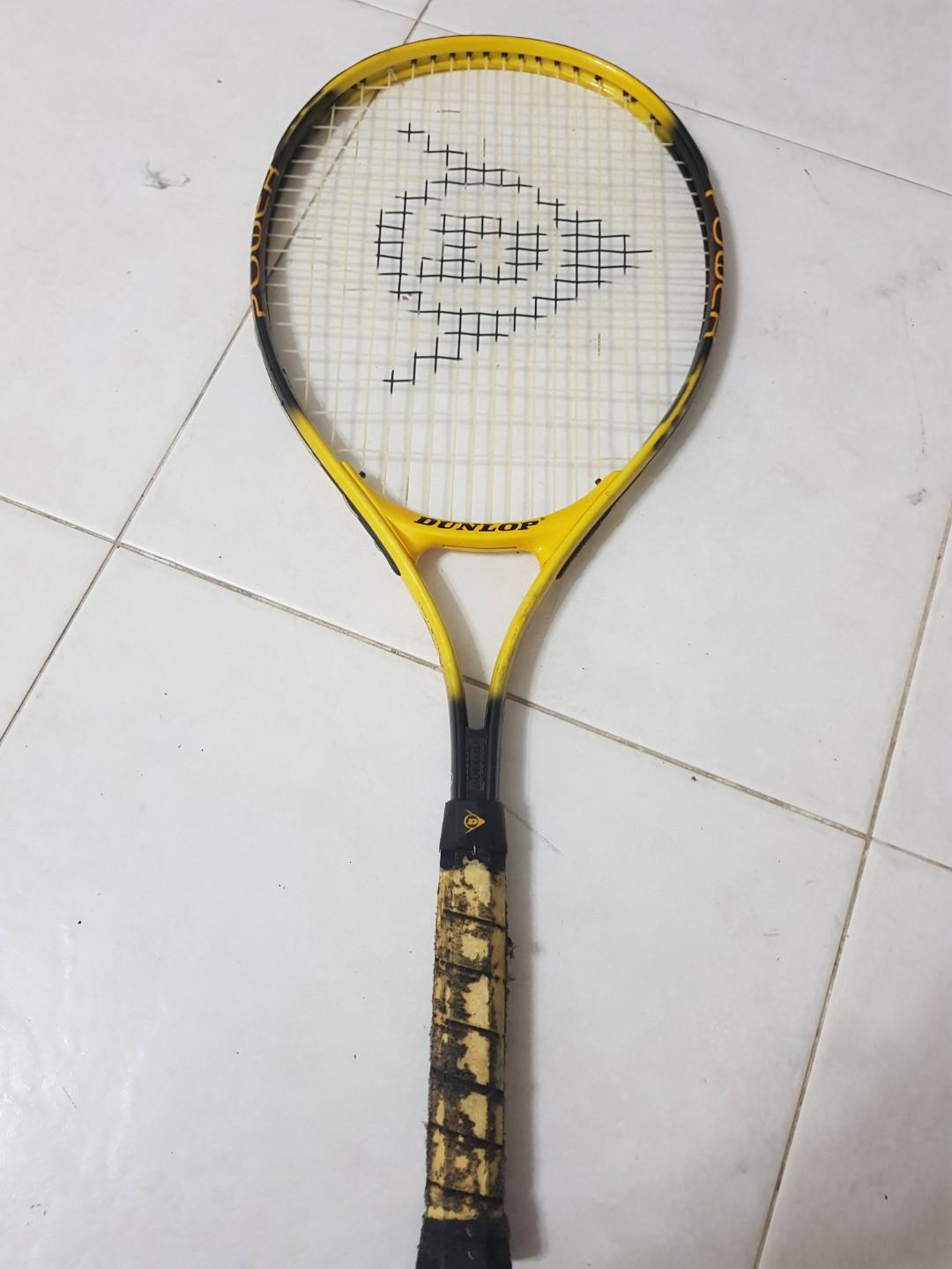 Dunlop Tennis Racket, Sports Equipment, Sports & Games, Racket & Ball ...