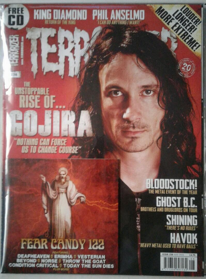 TERRORIZER - GOJIRA, Hobbies & Toys, Music & Media, CDs & DVDs on Carousell