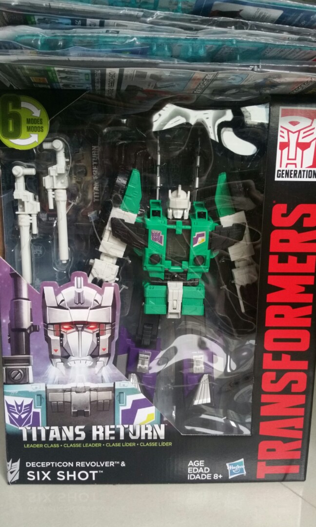 Transformers Titans Return Deception Revolver Six Shot, Hobbies & Toys ...