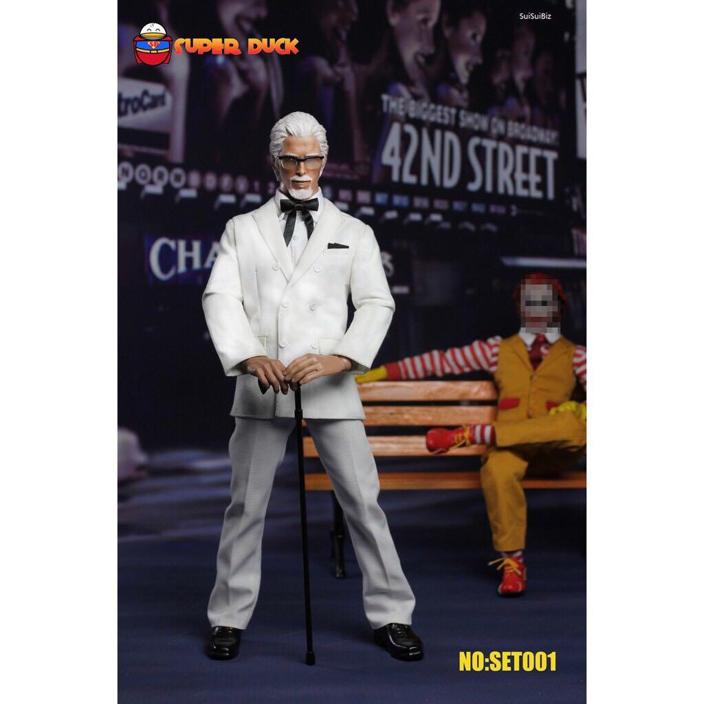 1/6 SUPER DUCK NEW (SET001) Chicken Grandpa, Hobbies & Toys ...
