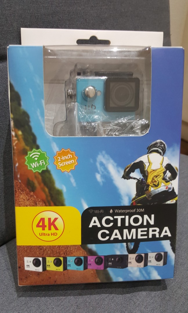 4K Action Camera HD1080p EZ iCam, Photography, Cameras on Carousell