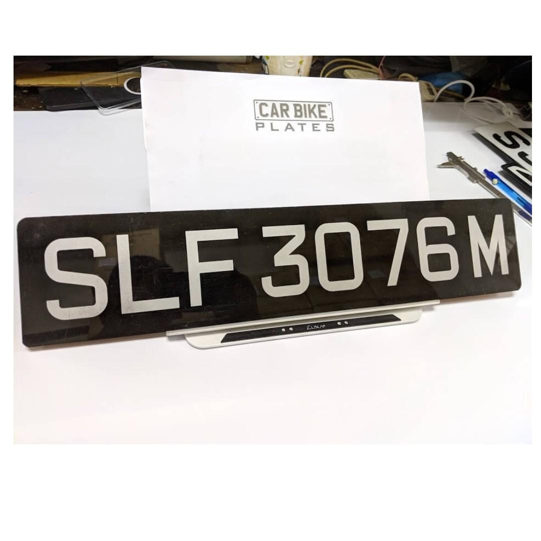 Acrylic Number Plates Maker All types available, Car Accessories, Car ...