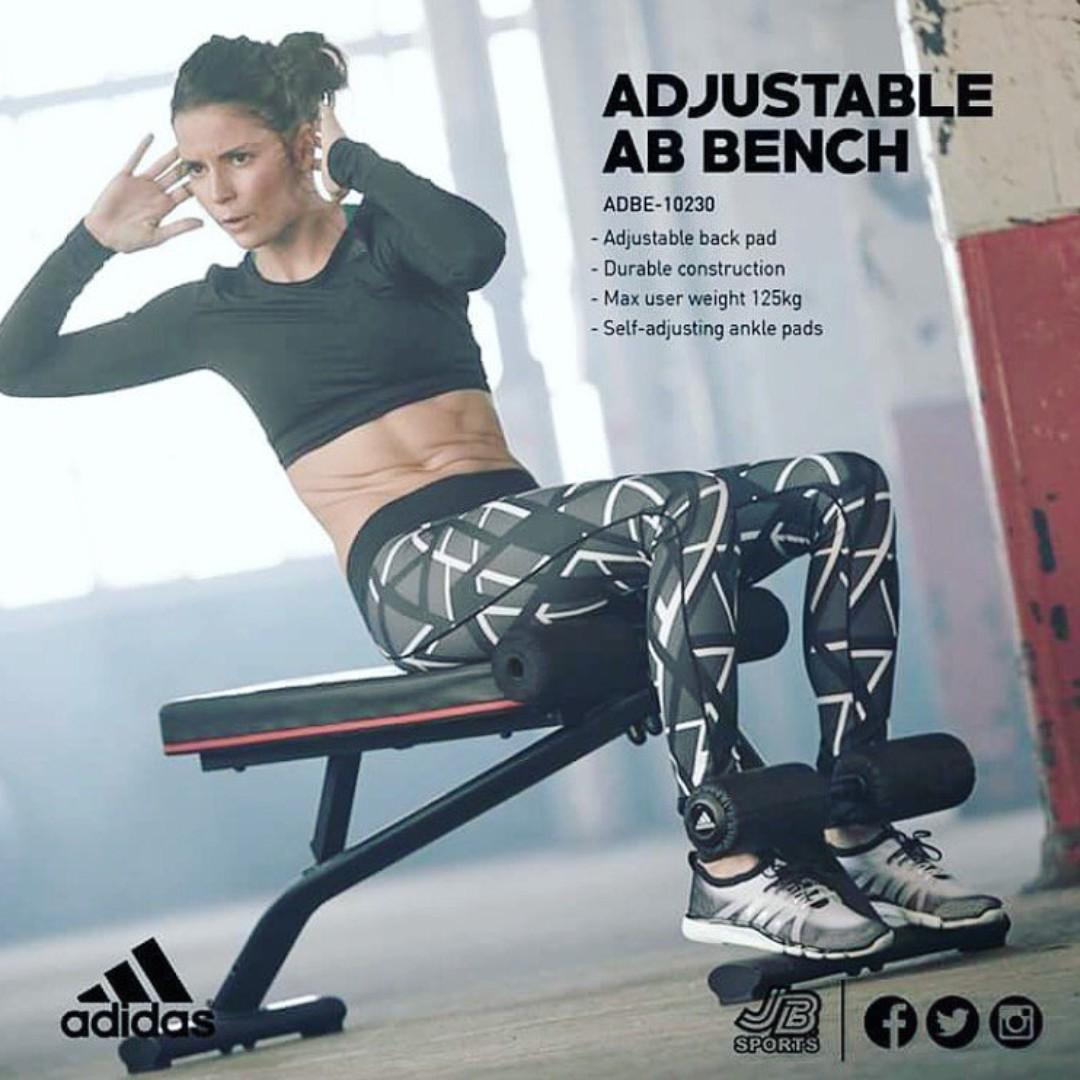 Adidas Adjustable AB Bench ADBE-10230( Display), Sports Equipment ...