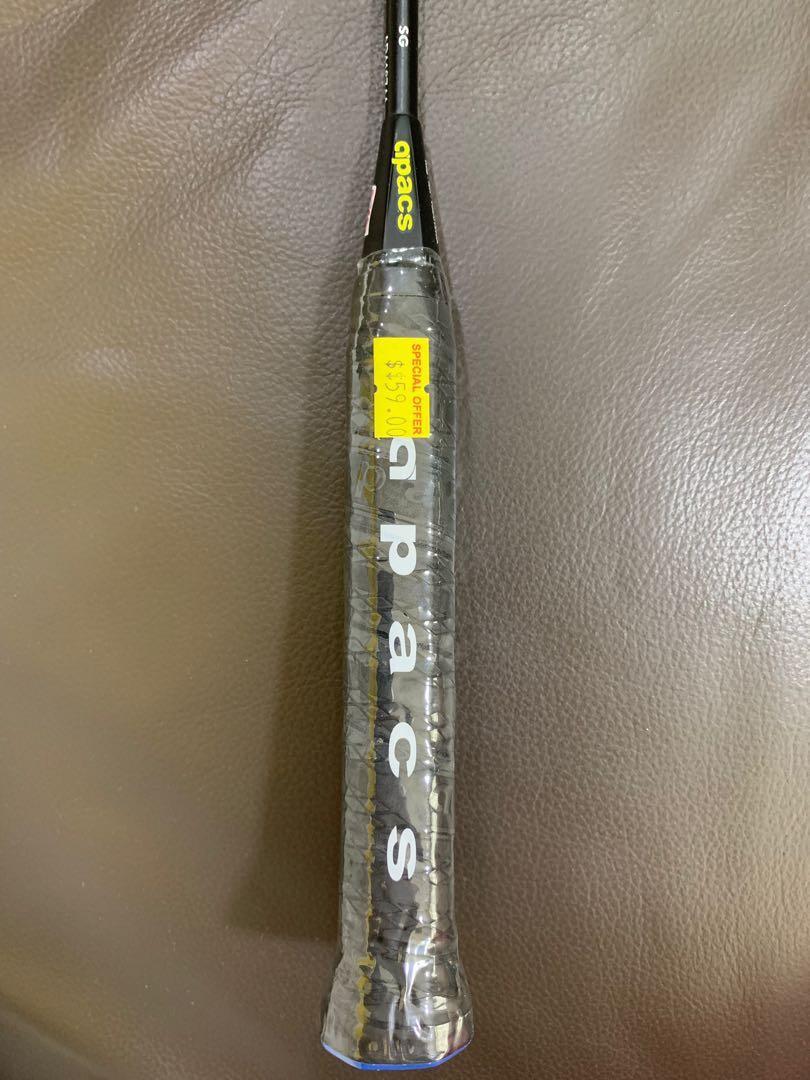 Apacs Badminton Training Racket W-120, Sports Equipment, Sports & Games ...