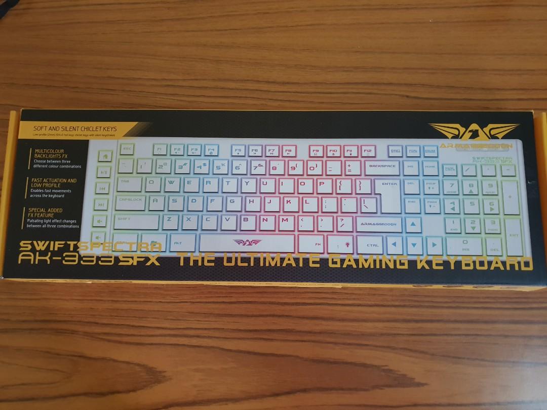 Armaggeddon Swiftspectra AK-333 SFX | The Ultimate Gaming Keyboard ...