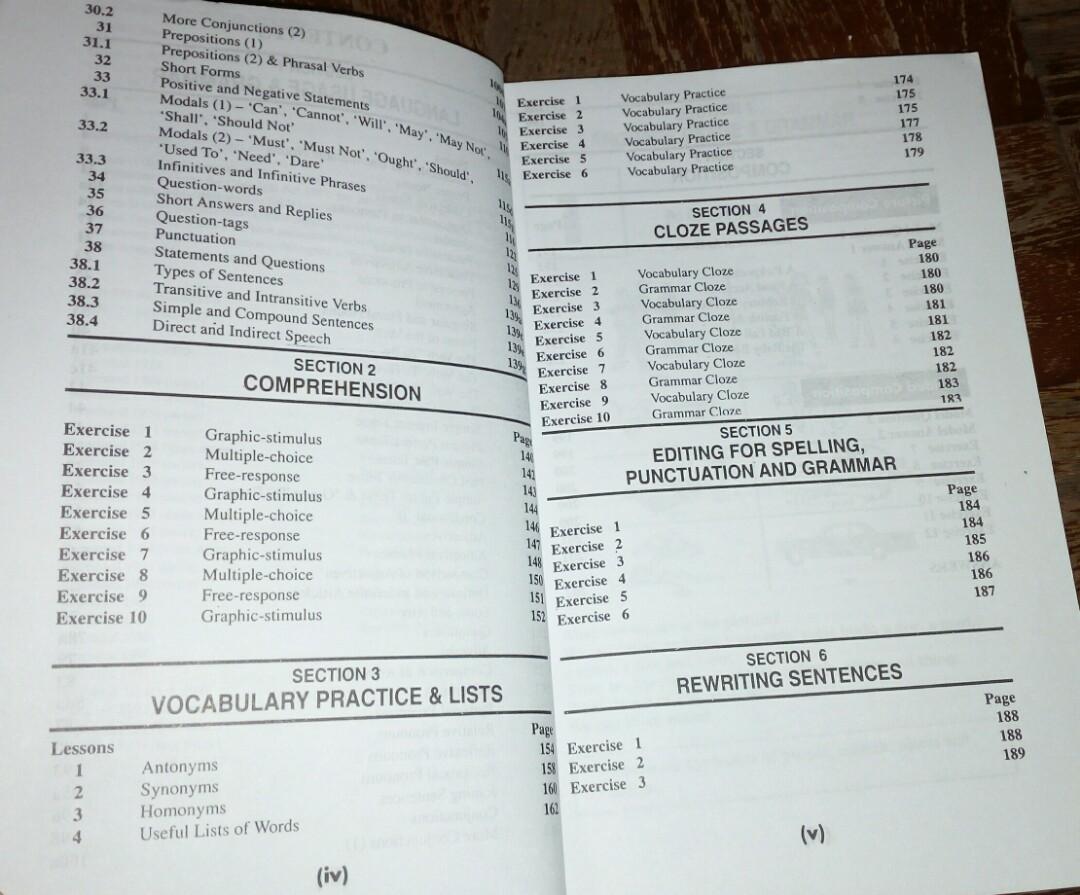 Primary School P4 English Assessment Book for Master Language, Grammar ...