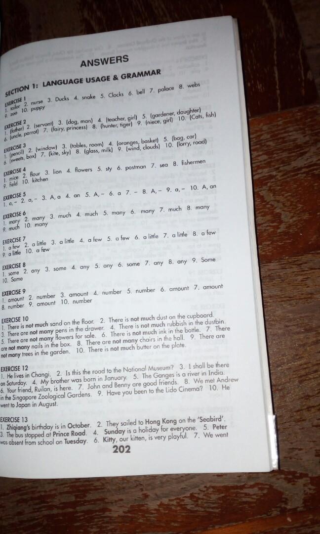 Primary School P4 English Assessment Book for Master Language, Grammar ...