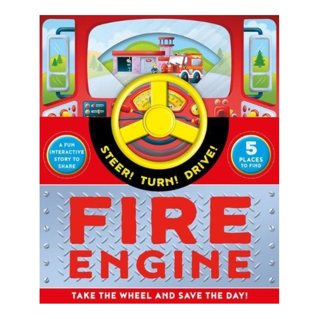 BRAND NEW Drive a Fire Engine (Steer! Turn! Drive!) (Interactive Board ...