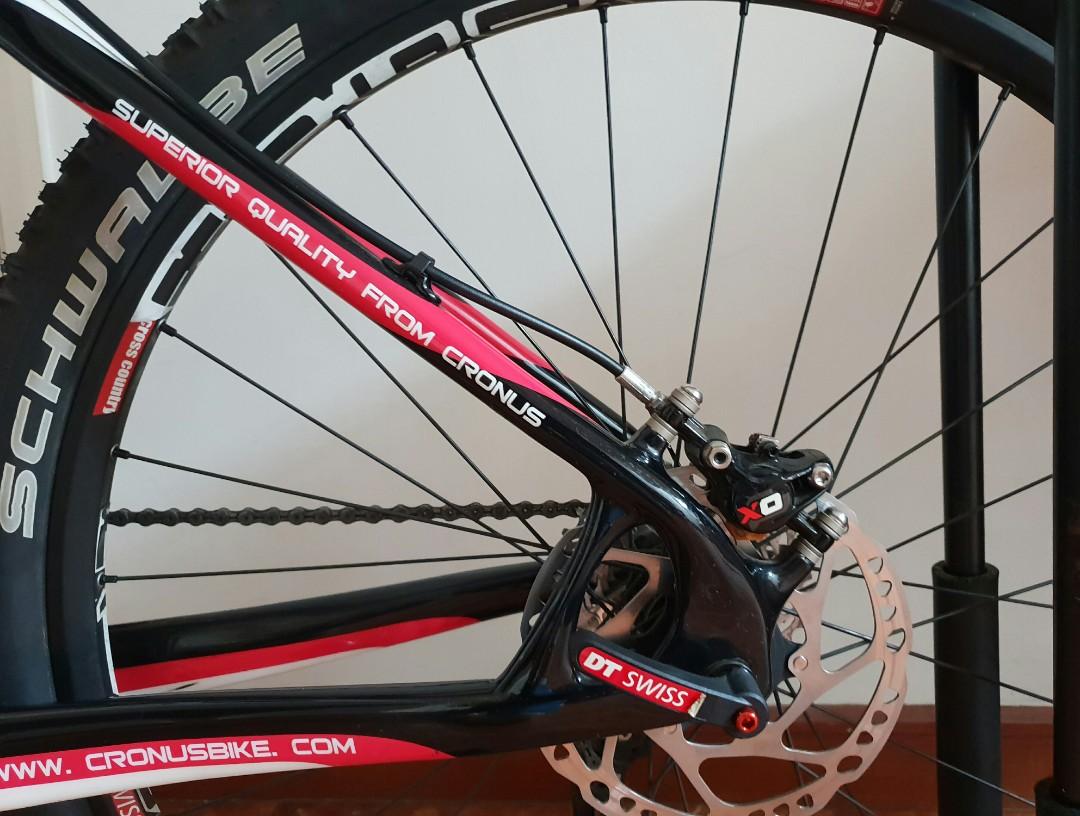 Cronus shadow high strength carbon mountain bike with 20 speed DT Swiss ...