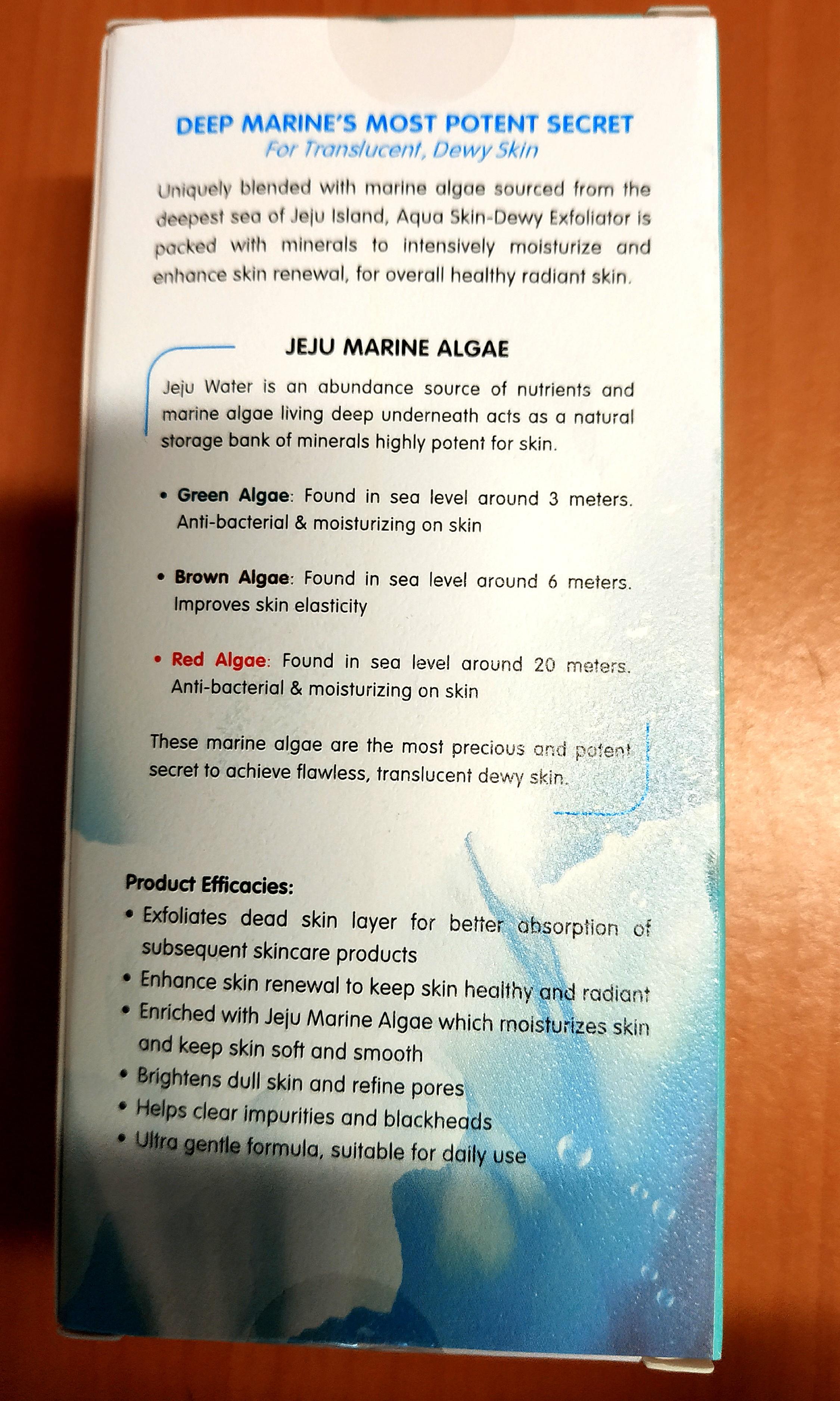 Exofliator facial skin care bioessence jeju algae, Beauty & Personal Care, Face, Face Care on ...