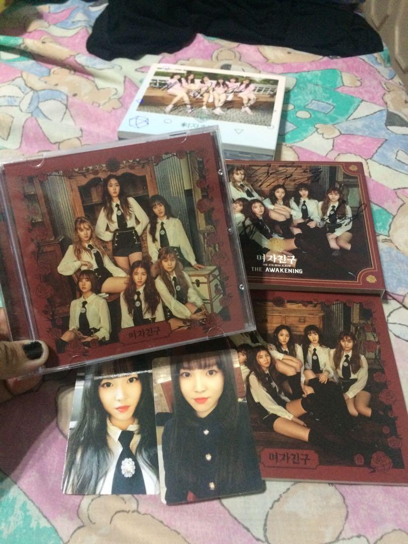 GFriend The Awakening Signed Album [Knight Ver.], Hobbies & Toys ...
